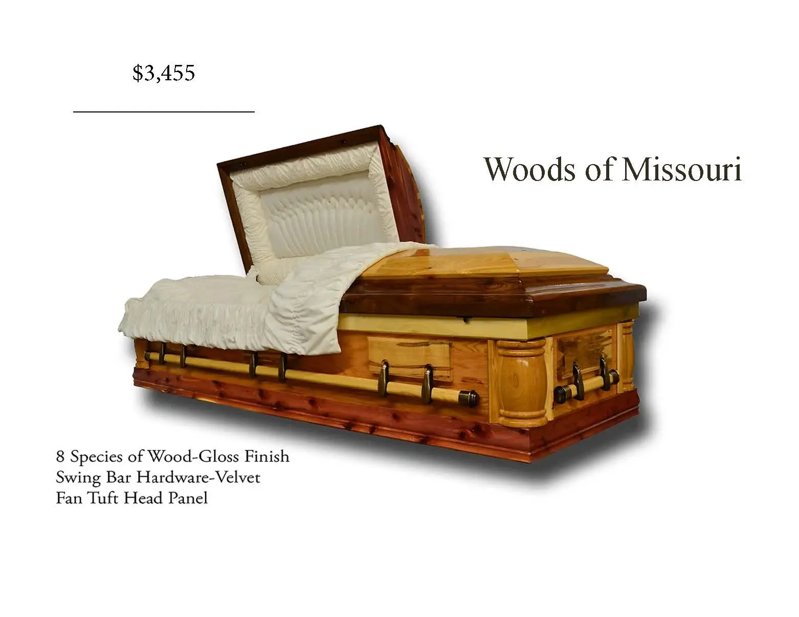 Examples of Caskets | Cremations of the Ozarks