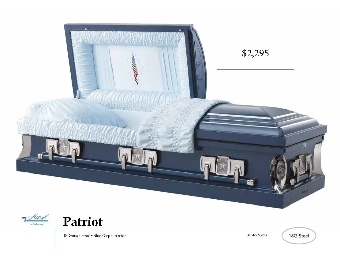 Examples of Caskets | Cremations of the Ozarks