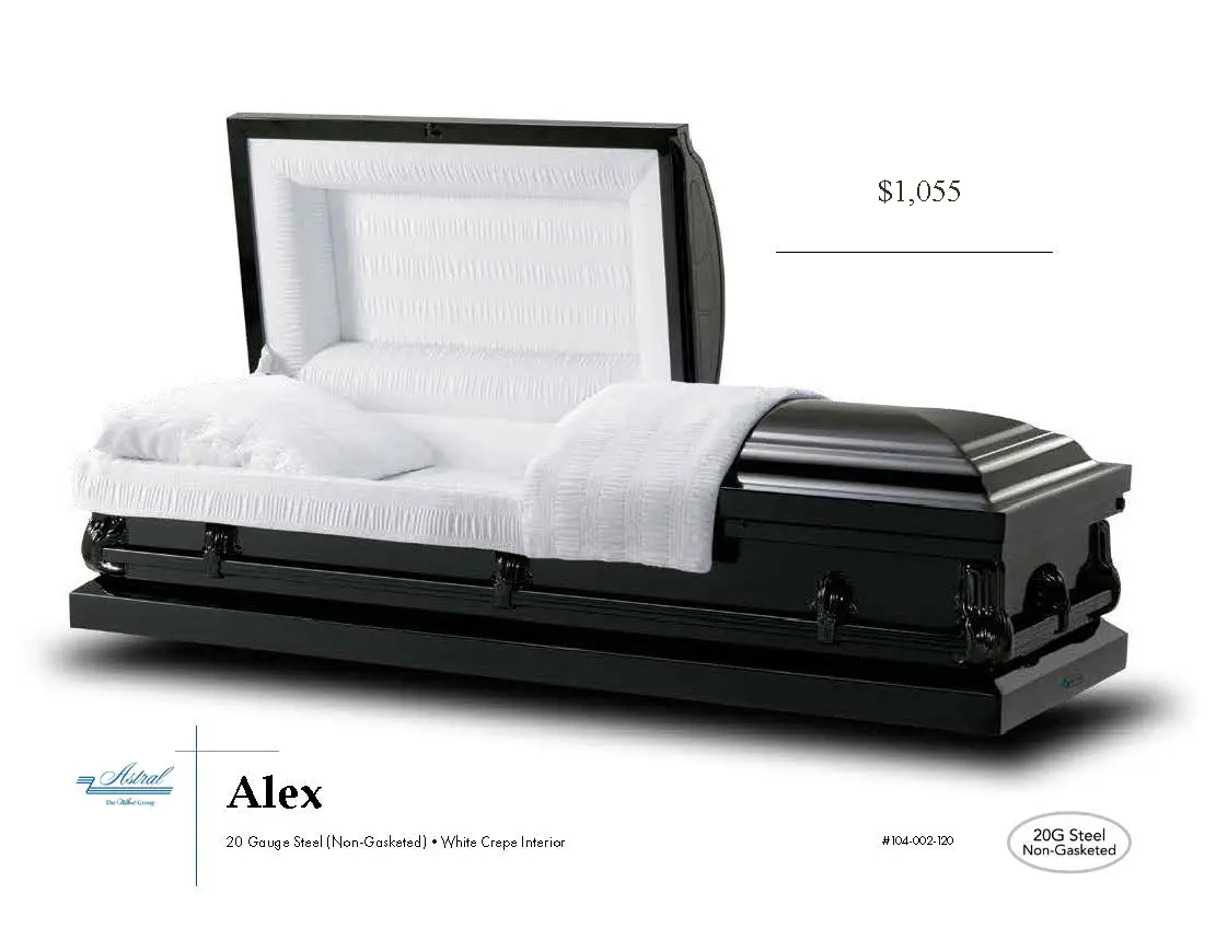 Examples of Caskets | Cremations of the Ozarks