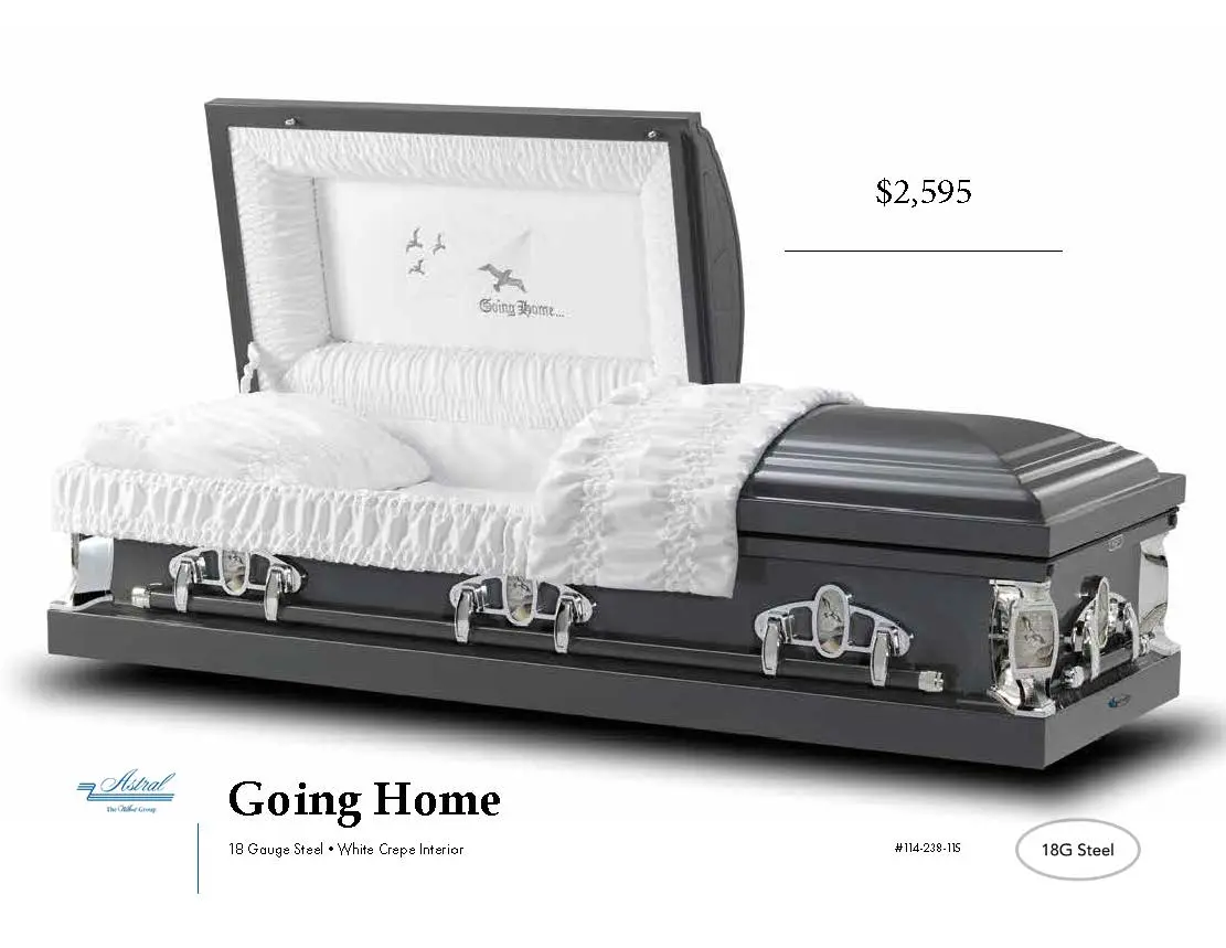 Examples of Caskets | Cremations of the Ozarks