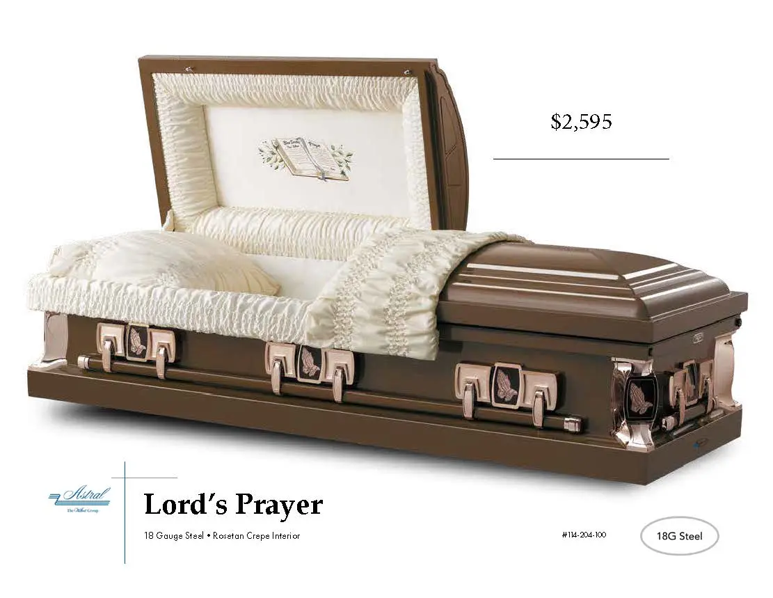 Examples of Caskets | Cremations of the Ozarks