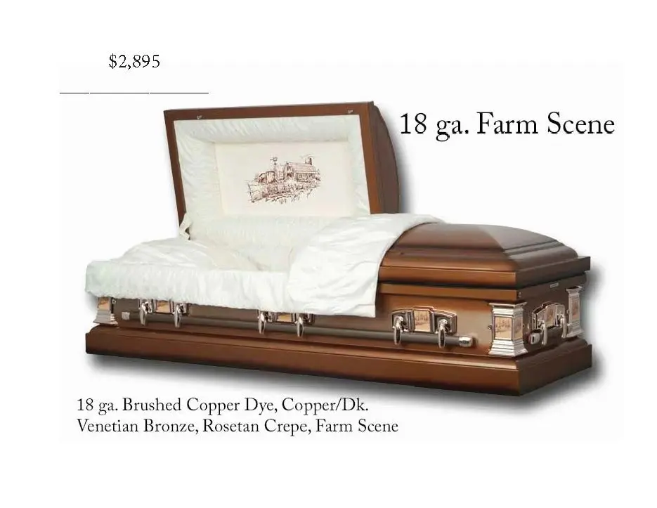 Examples of Caskets | Cremations of the Ozarks