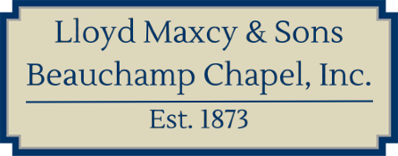 Contact | Lloyd Maxcy & Sons Beauchamp Chapel, Inc.