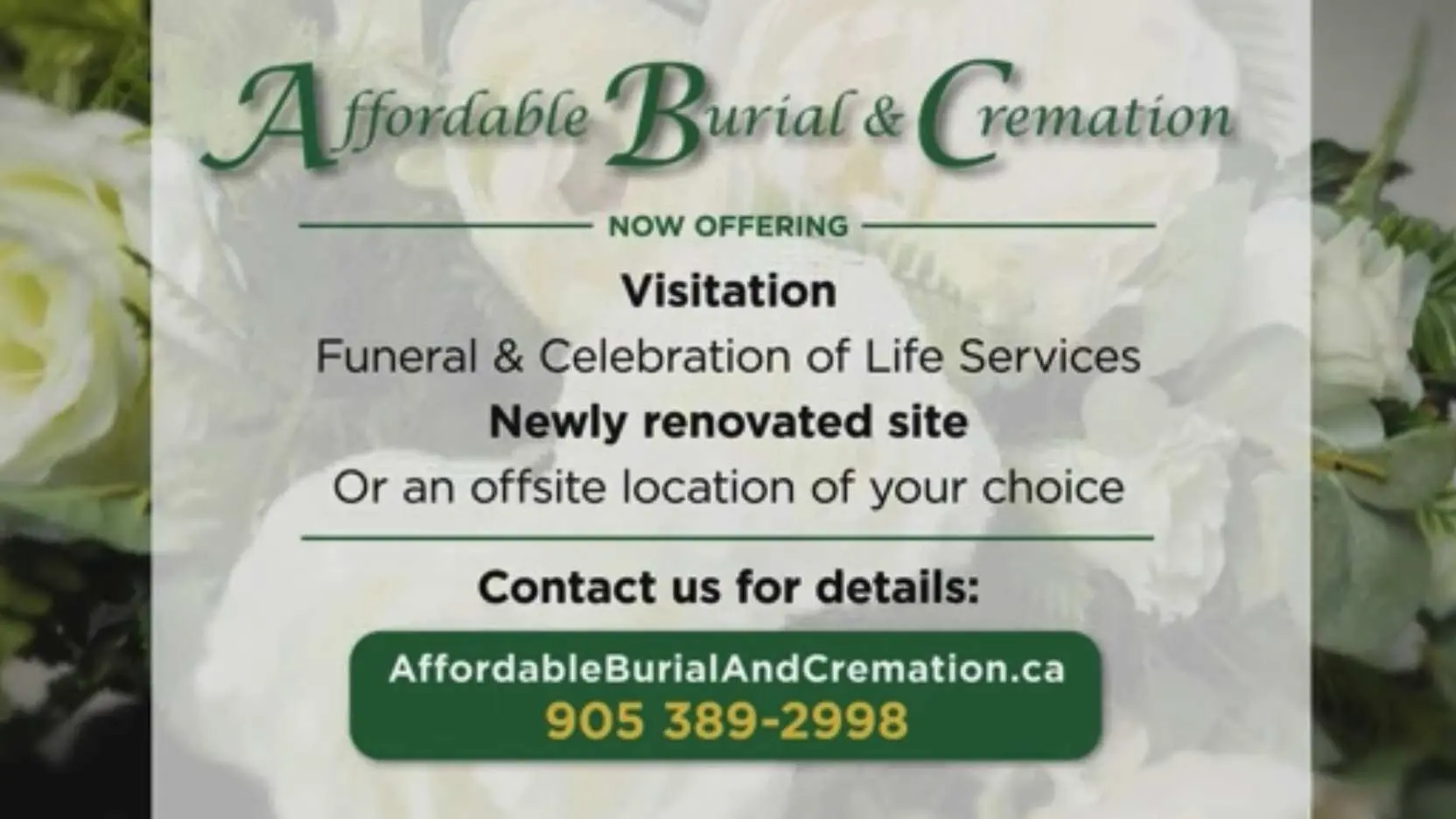 Affordable Burial & Cremation | FH & Cremation in Hamilton